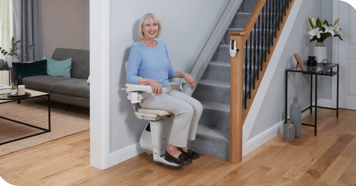 De ideale traplift voor rechte trappen van Strobbe